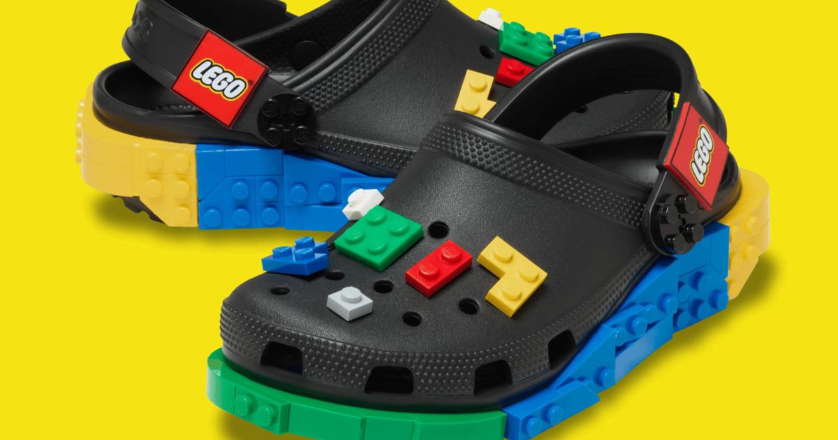 La nouvelle collection LEGO Crocs apparaît avec des accessoires saisissants